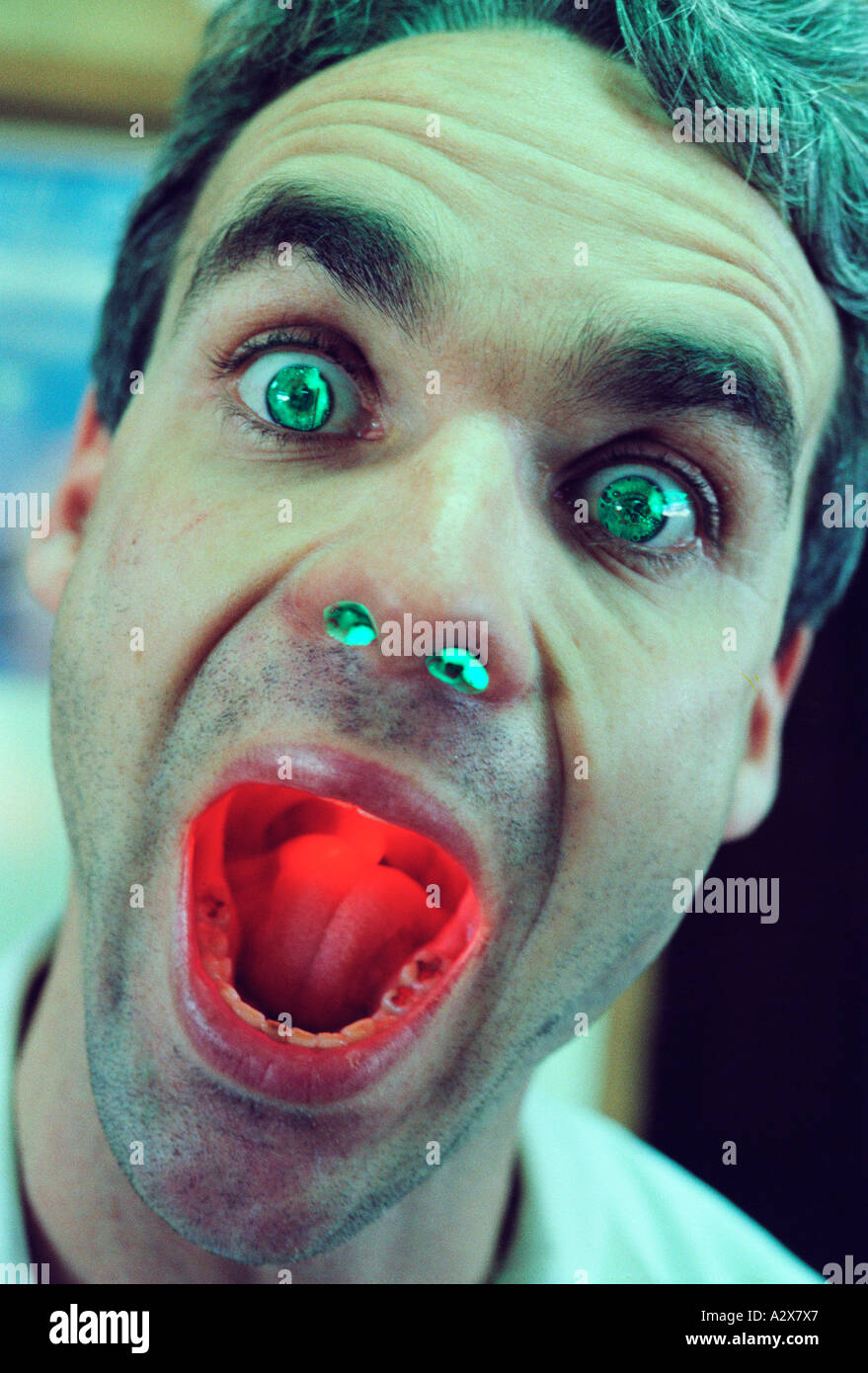 Flared nostrils hi-res stock photography and images - Alamy