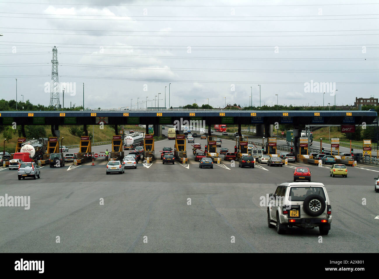 Dartford crossing toll booths hi-res stock photography and images - Alamy