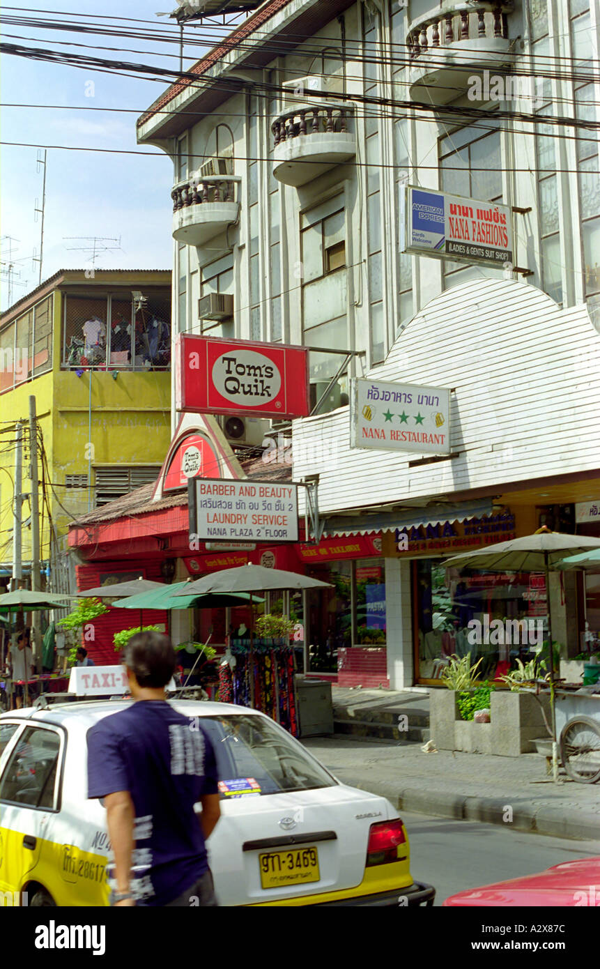 street scene Bankok Stock Photo - Alamy