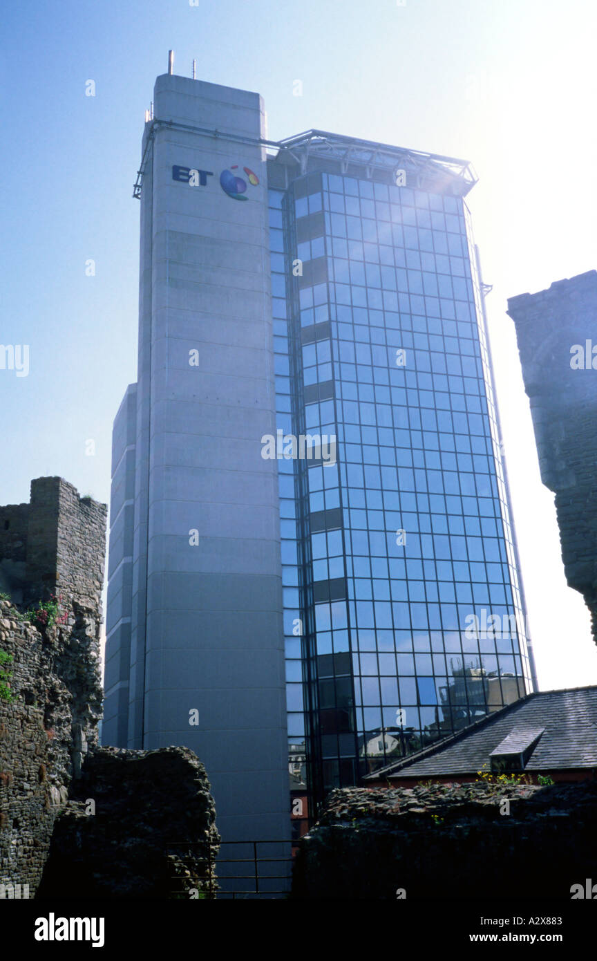 BT Building Swansea Stock Photo - Alamy