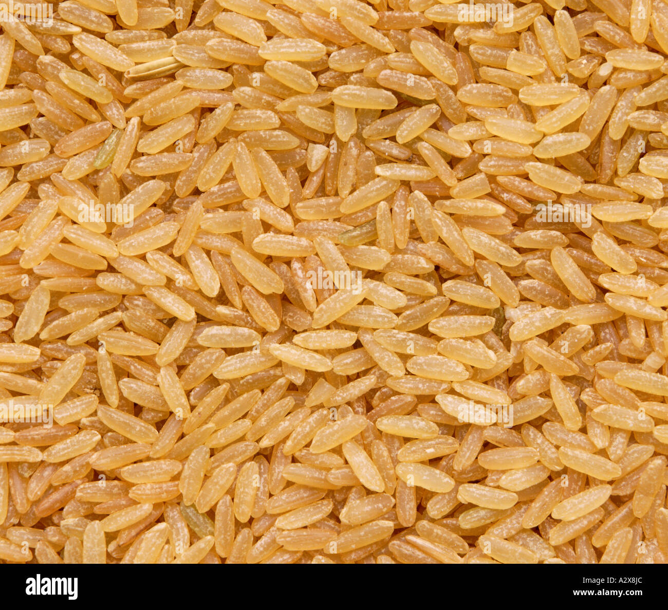 Food. Brown rice grains close-up Stock Photo - Alamy