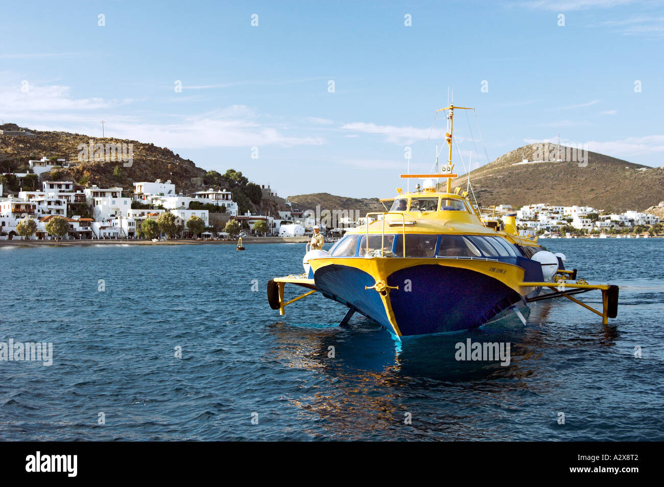 Flying dolphin hydrofoil ferry greece hi-res stock photography and images - Alamy