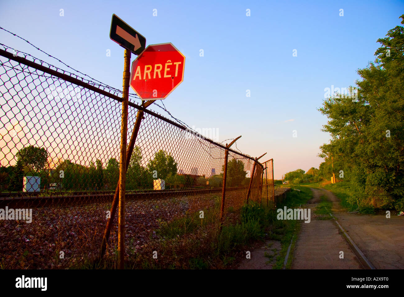 Confusing signs stop sign hi-res stock photography and images - Alamy