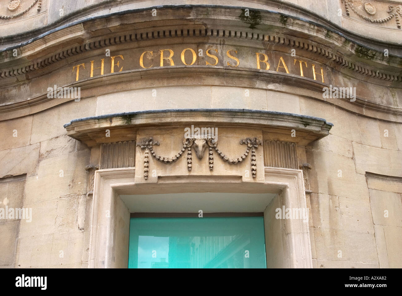 The Cross Bath Bath England Stock Photo - Alamy
