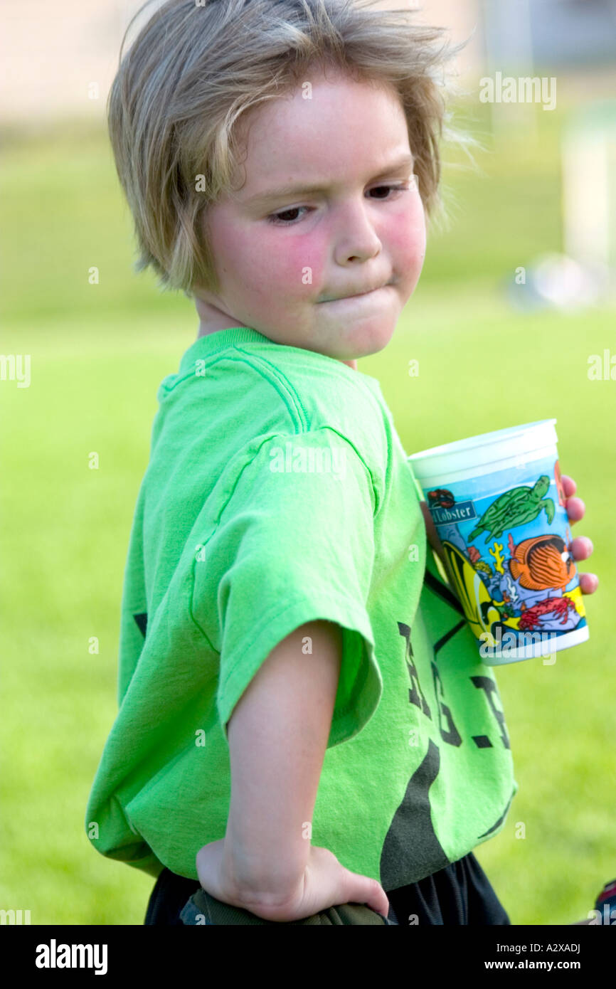 Soccer player drinking field hi-res stock photography and images - Alamy