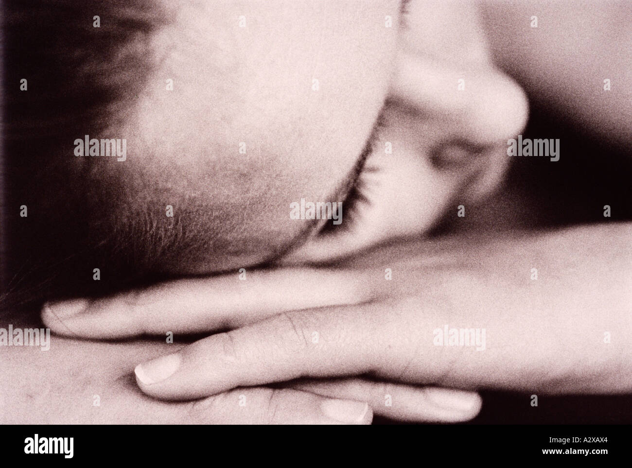 Averted face hi-res stock photography and images - Alamy