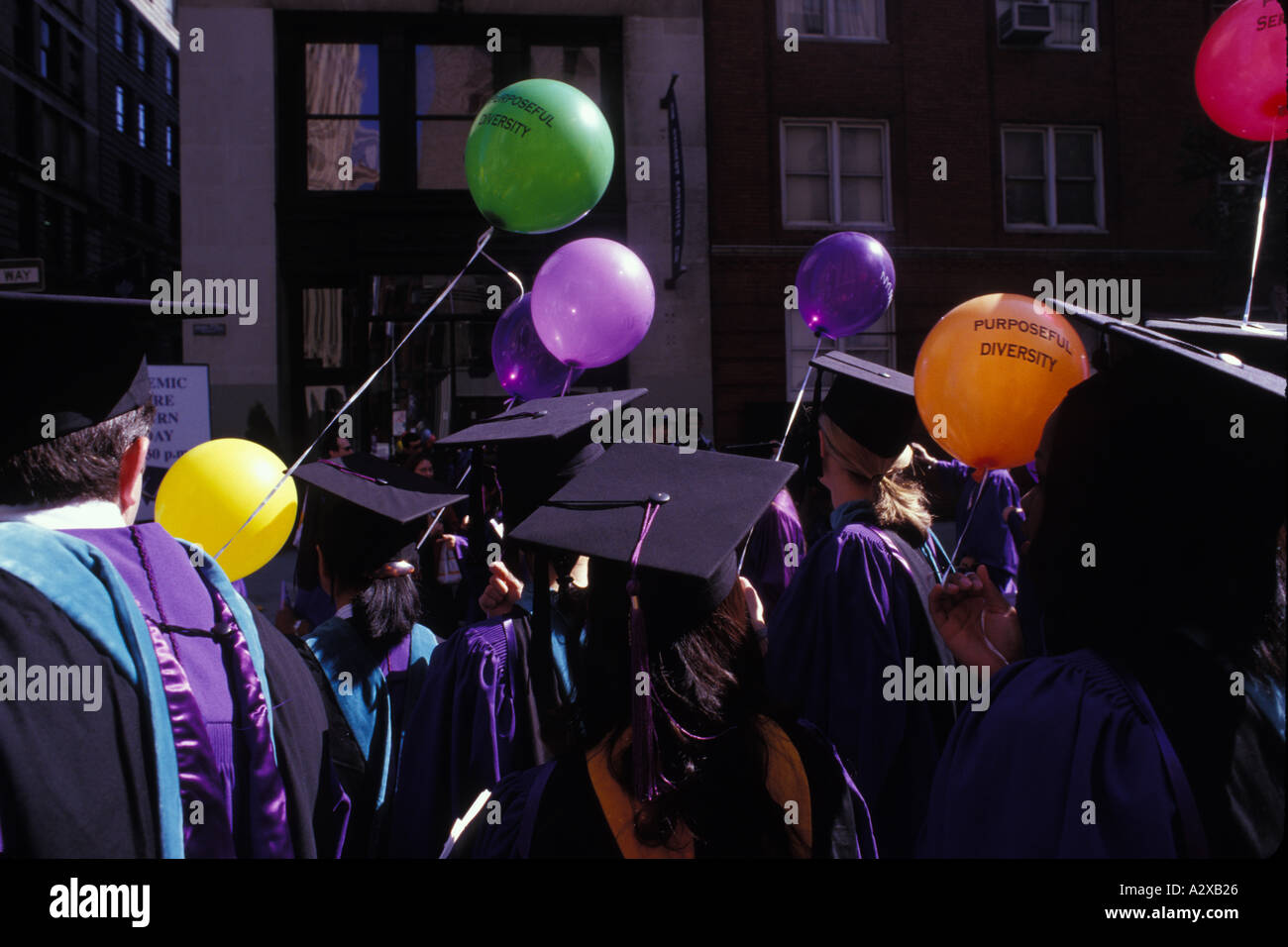University Commencement Celebration New York University United States ...