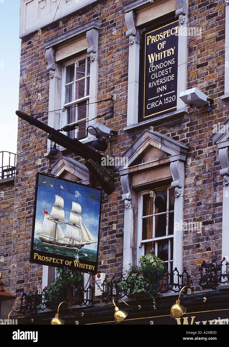 The Prospect of Whitby Public House Wapping London Stock Photo - Alamy