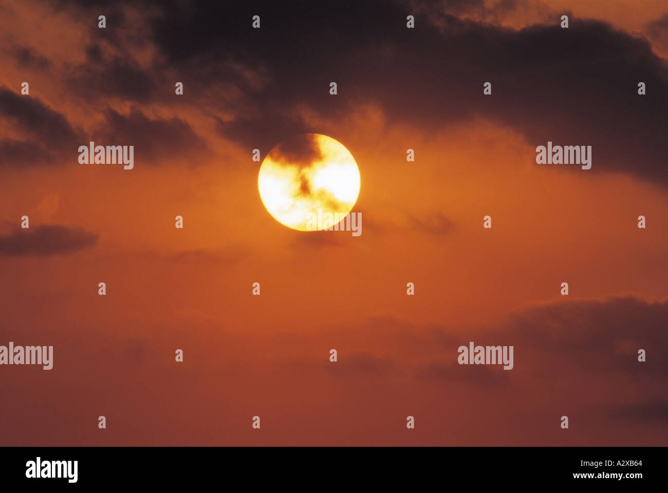Sun Set Sun Rise Stock Photo - Alamy
