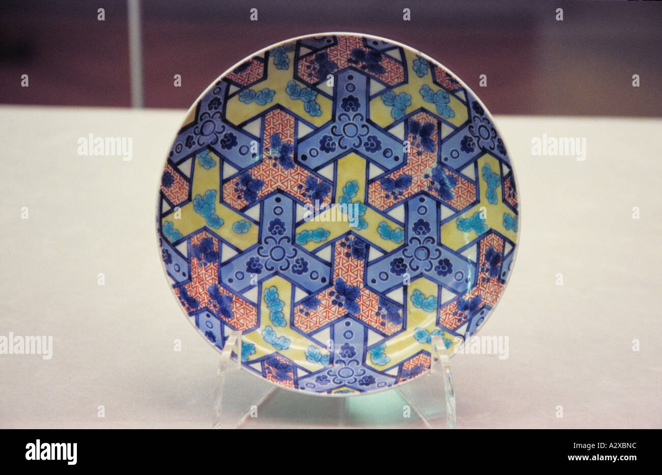 Japan Tokyo Ueno Park Tokyo National Museum Nabeshima ware Dish EDO ...