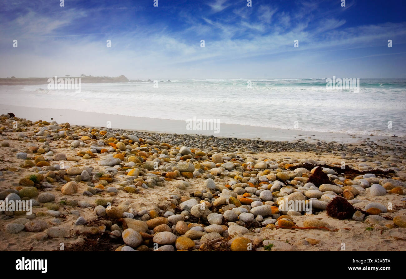 Pebble Beach, California Stock Photo - Alamy