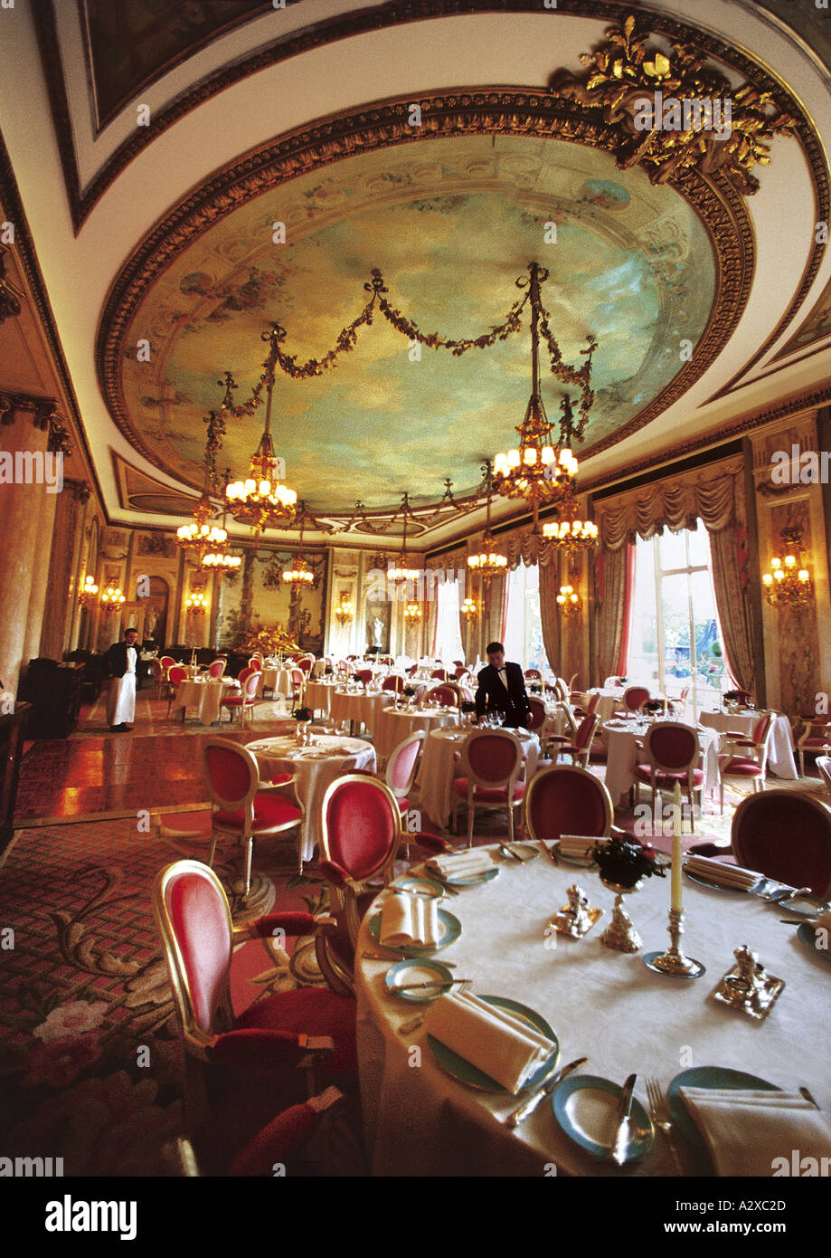 Fine Dining at the Ritz Hotel Piccadilly London UK Stock Photo - Alamy