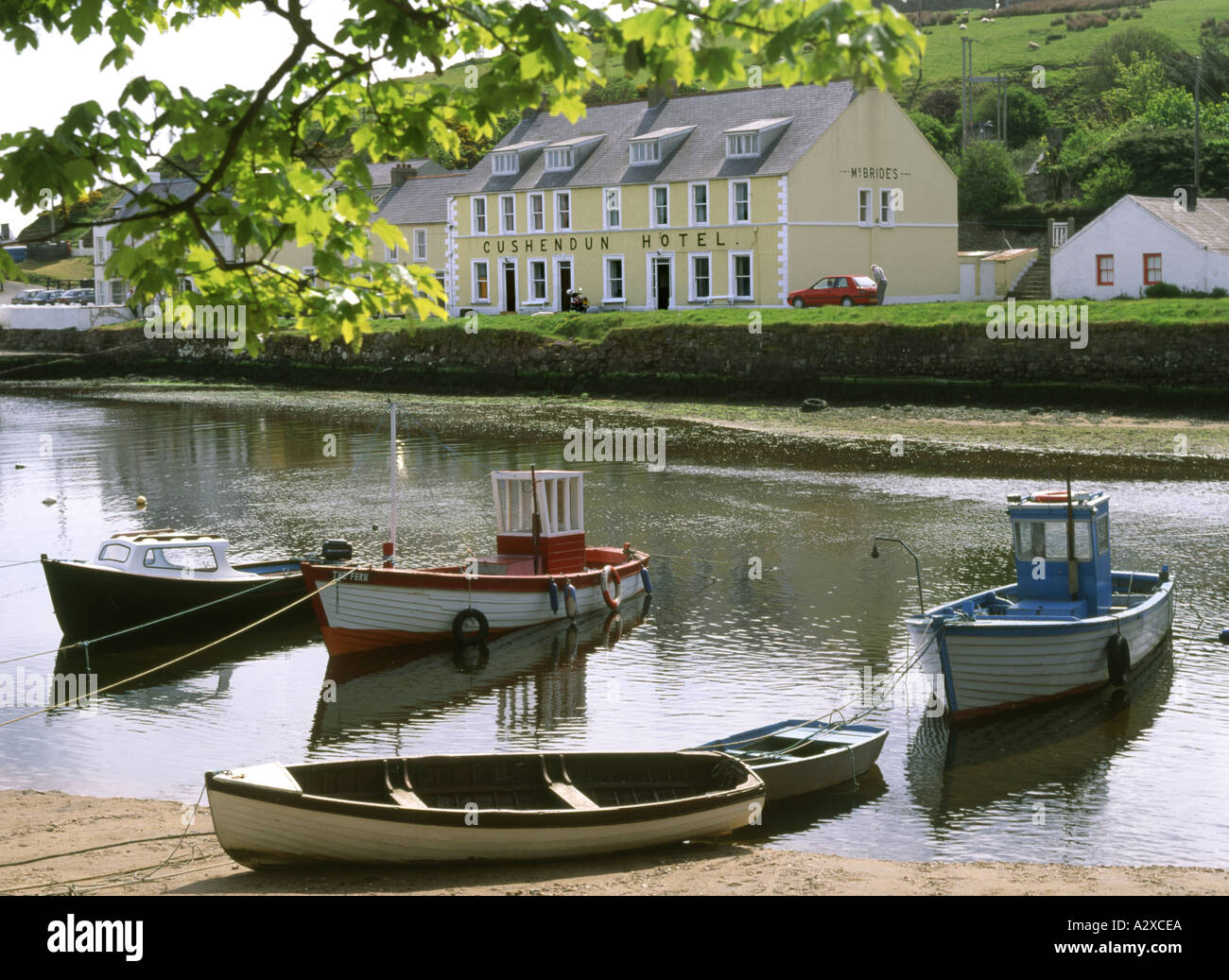 Northern Ireland Cushendun Stock Photo - Alamy