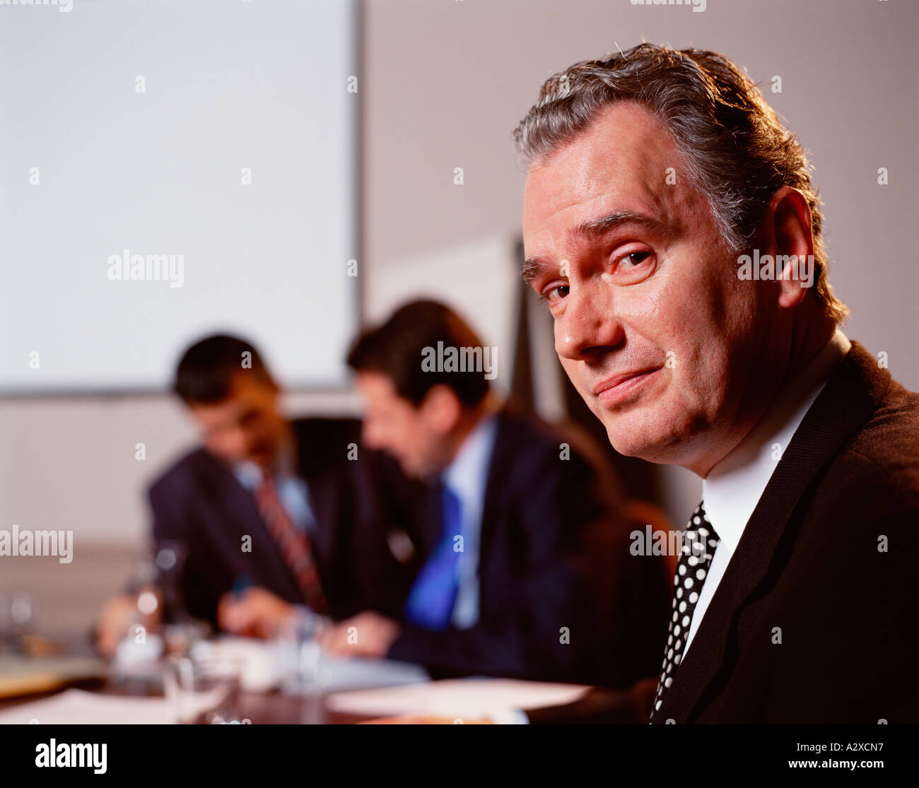 Business. Men in office Stock Photo - Alamy