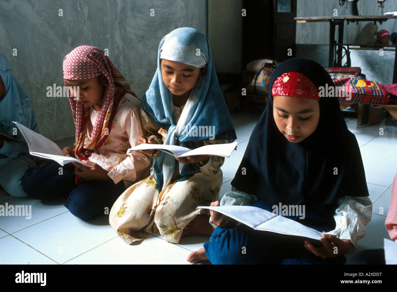 INDONESIA MADRASSA MOSQUE SCHOOL IN A VILLAGE IN EAST JAVA Photograph ...