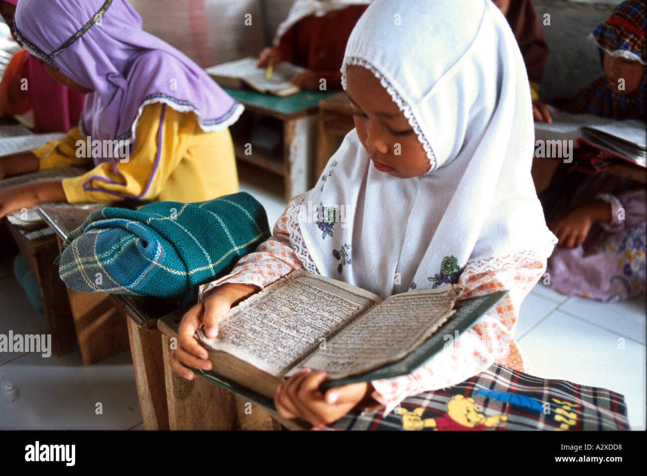 INDONESIA MADRASSA MOSQUE SCHOOL IN A VILLAGE IN EAST JAVA Photograph ...