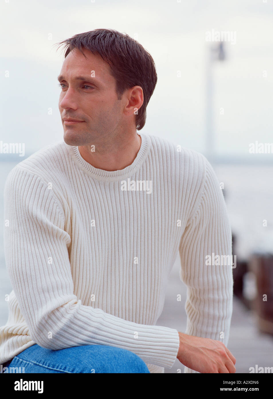 Outdoors portrait of young American man. USA Stock Photo - Alamy