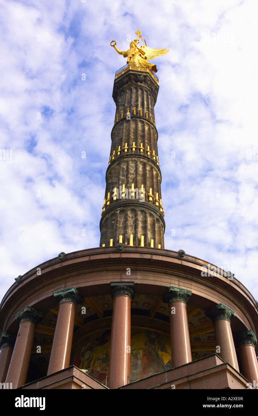 Siegessaule Victory Column Berlin Germany Stock Photo - Alamy