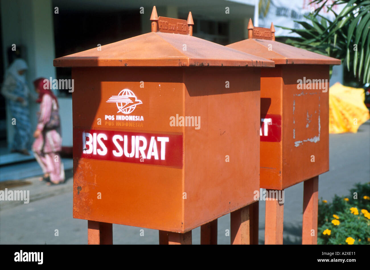 INDONESIA POST OFFICE IN MALANG EAST JAVA Photograph by Julio Etchart ...