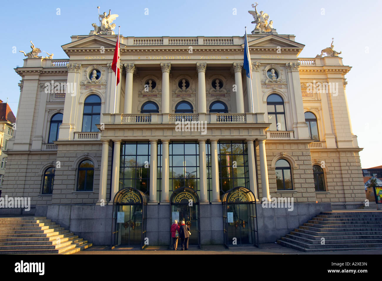 The Stadt Theatre in Zurich Switzerland Stock Photo - Alamy