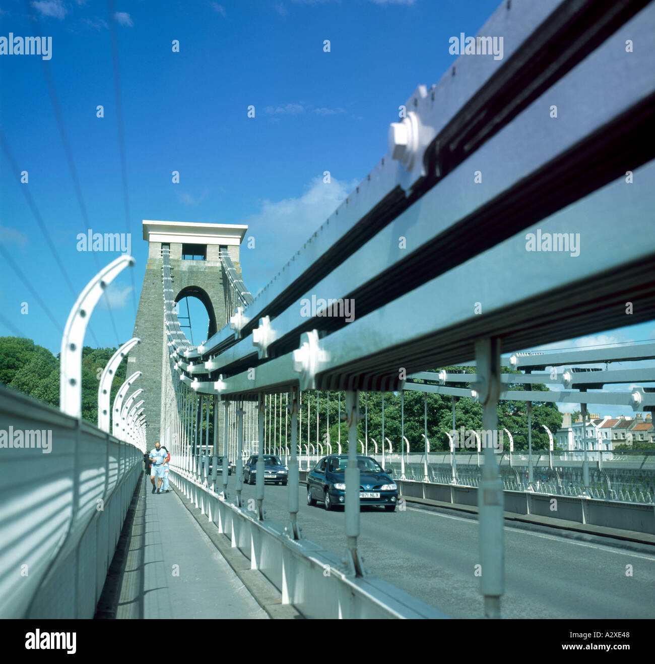 Clifton suspension bridge footpath hi-res stock photography and images ...