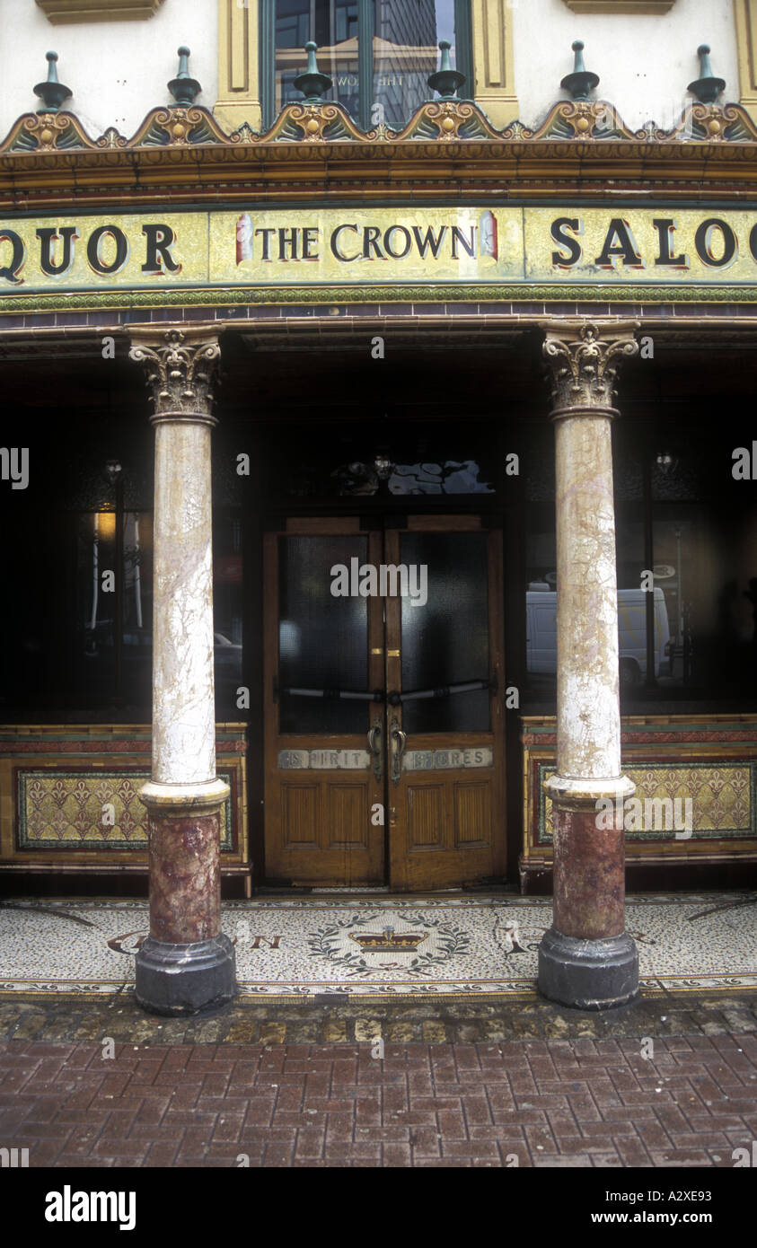 The Crown Bar Belfast Northern Ireland United Kingdom UK Europe Stock ...