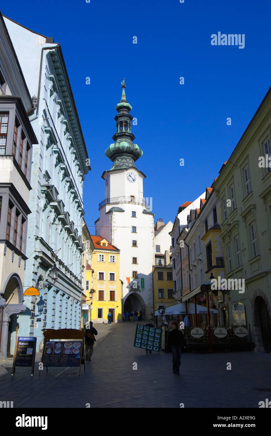 St. Michael's Tower, Bratislava Slovakia Stock Photo - Alamy
