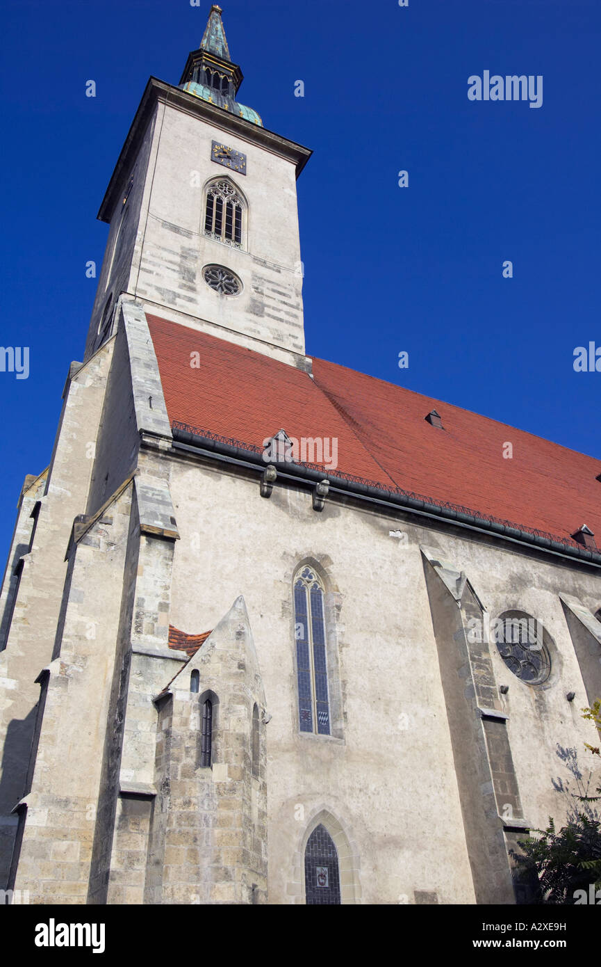 Saint Martin's Church Bratislava Slovakia Stock Photo - Alamy