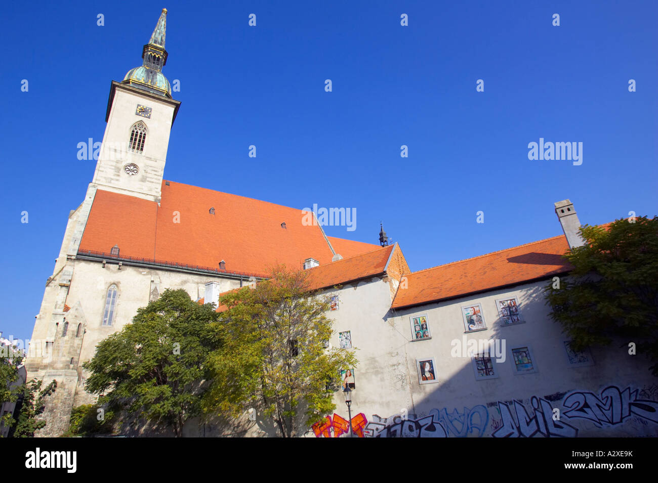 Saint Martin's Church Bratislava Slovakia Stock Photo - Alamy