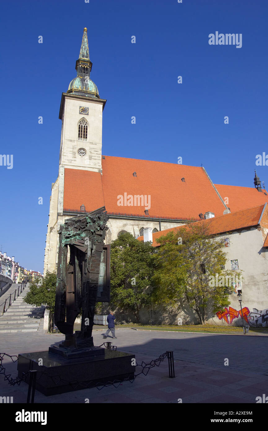 Saint Martin's Church Bratislava Slovakia Stock Photo - Alamy
