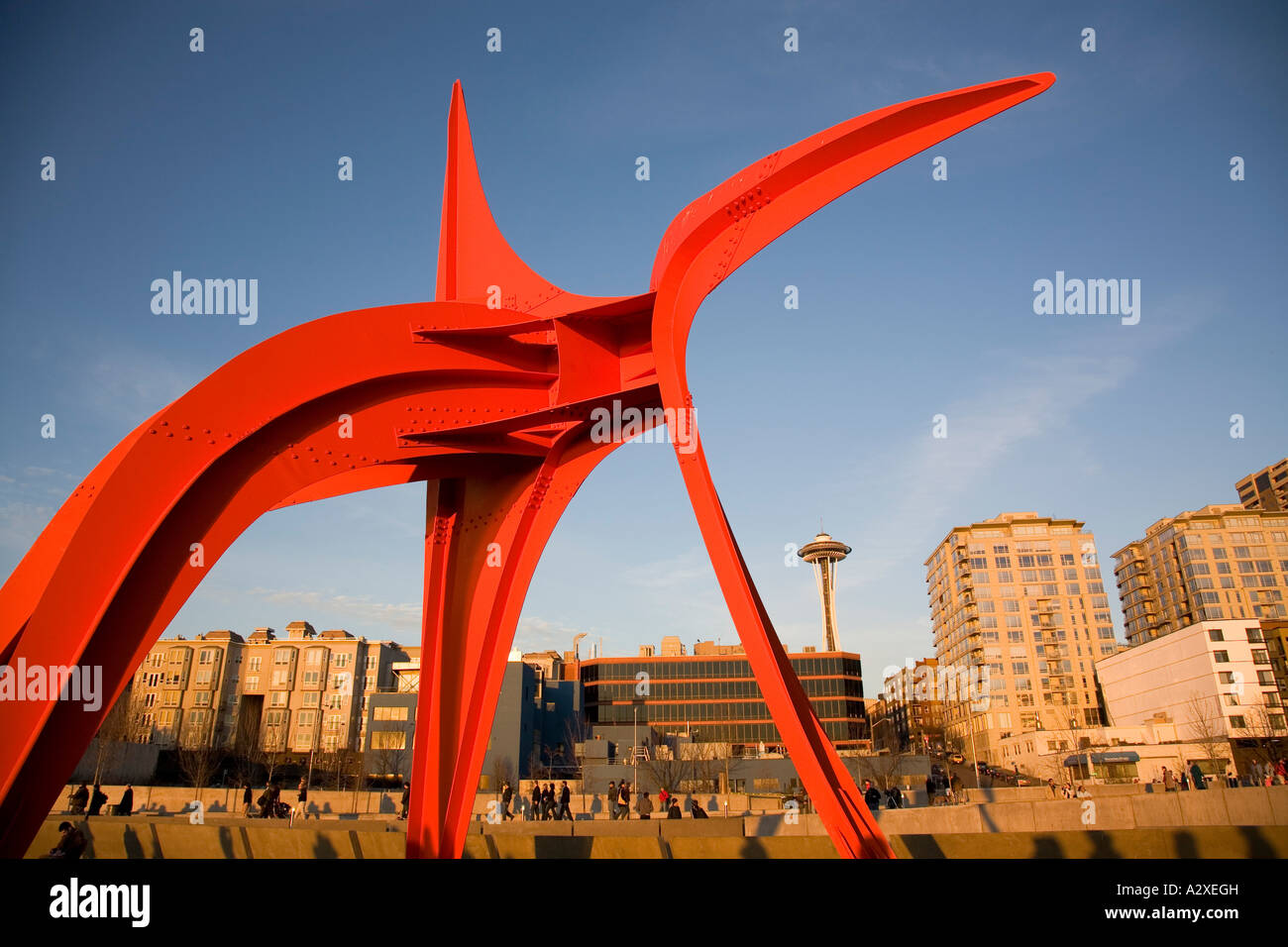 Olympic Sculpture Park, Seattle Art Museum, Seattle, Washington USA ...