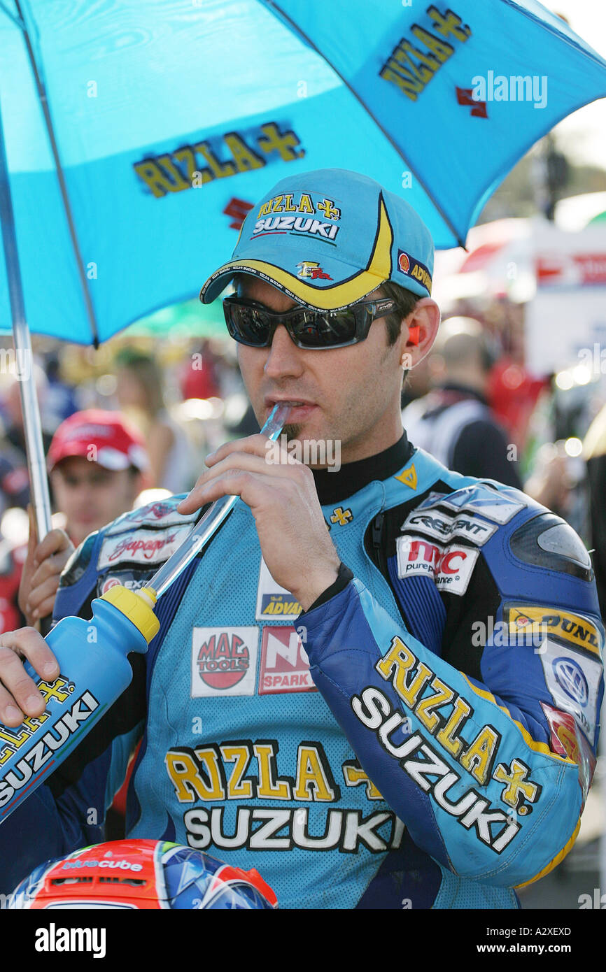 James Haydon on the grid at the final round of the 2005 British ...