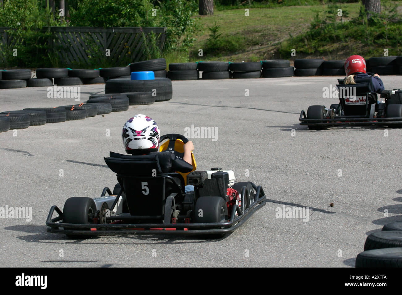 Go kart outdoor hi-res stock photography and images - Alamy