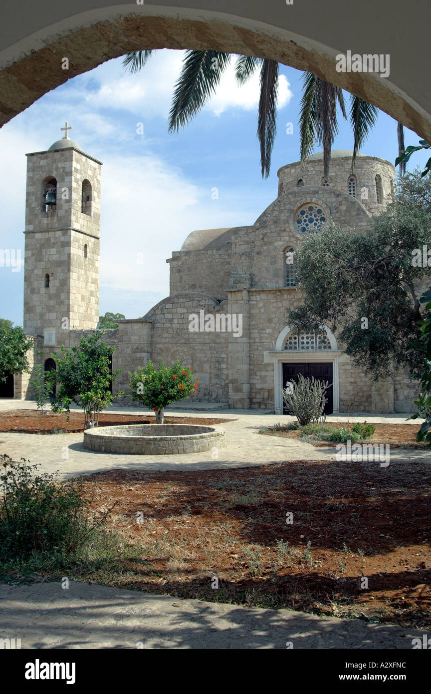 The historic St Barnabas Church on the Salamis-Famagusta road, Cyprus ...