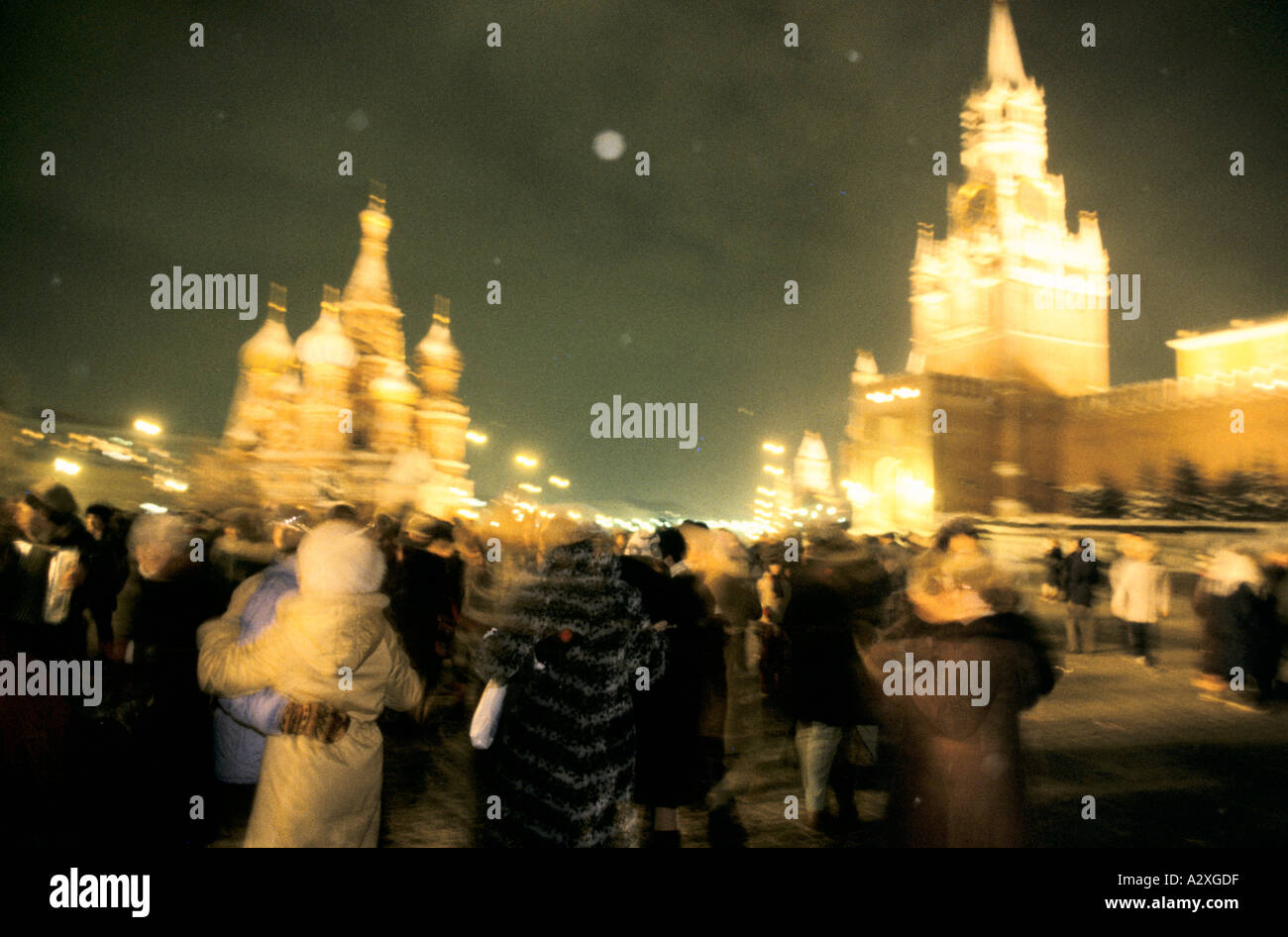 new years eve celebrations red square moscow russia Stock Photo - Alamy