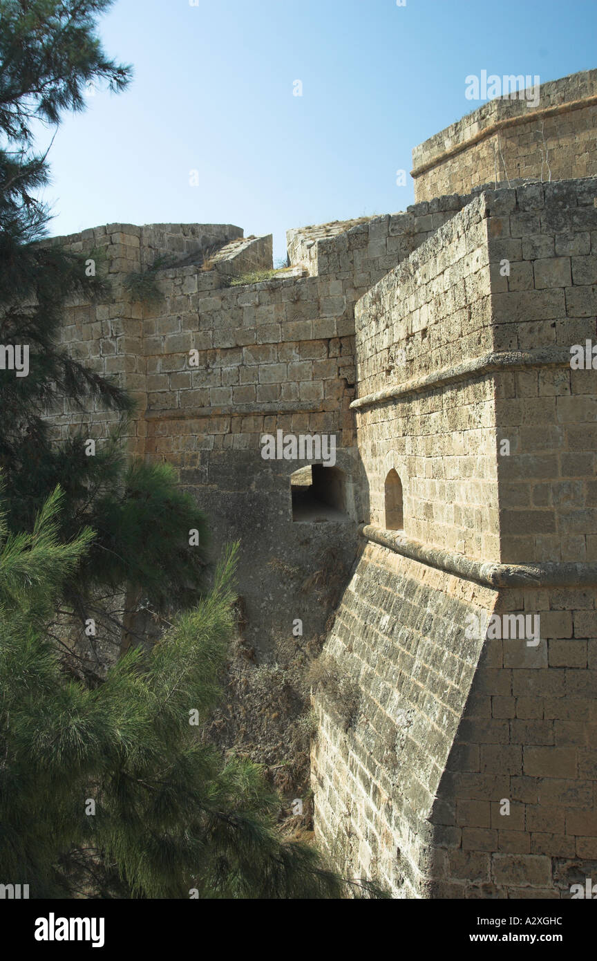 Venetian walls surrounding the City of Famagusta Cyprus Stock Photo - Alamy