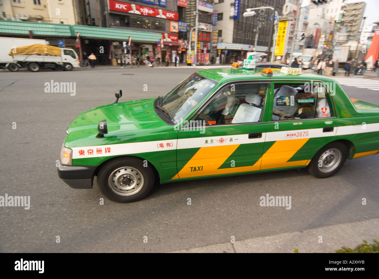 Japan Green Car High Resolution Stock Photography and Images - Alamy