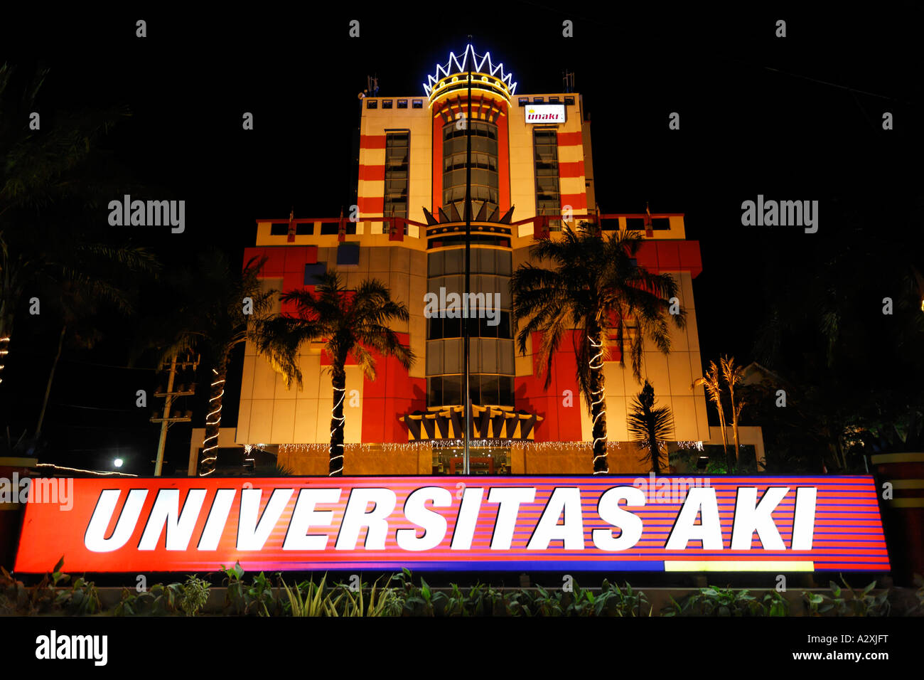 University Aki in SemarangCentral-Java, Indonesia Stock Photo - Alamy