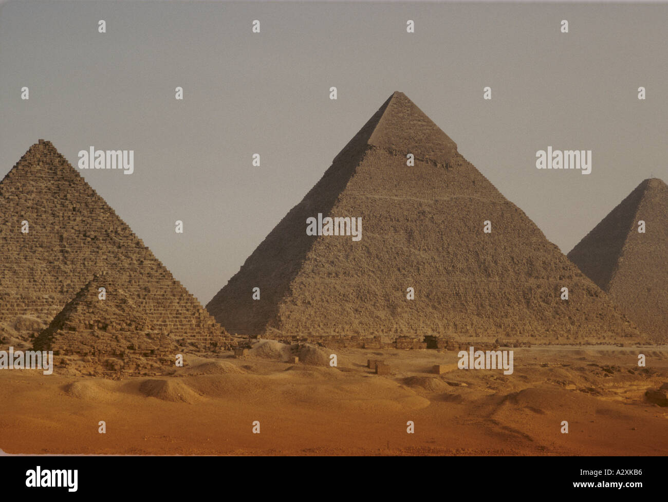 Pyramids of Giza, Cairo, Egypt Stock Photo - Alamy