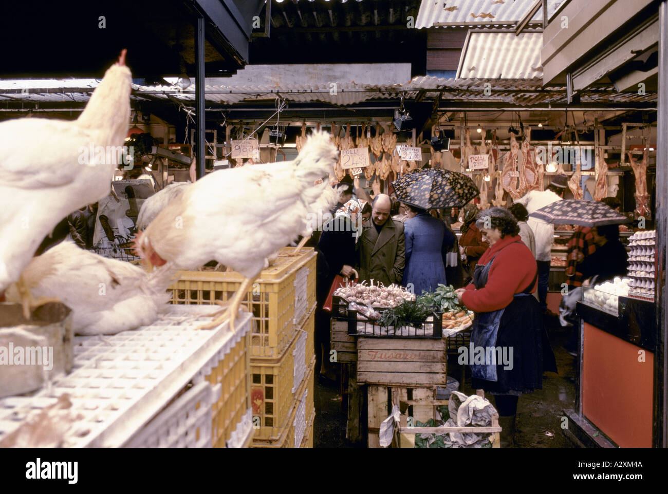 market italy 1983 Stock Photo - Alamy