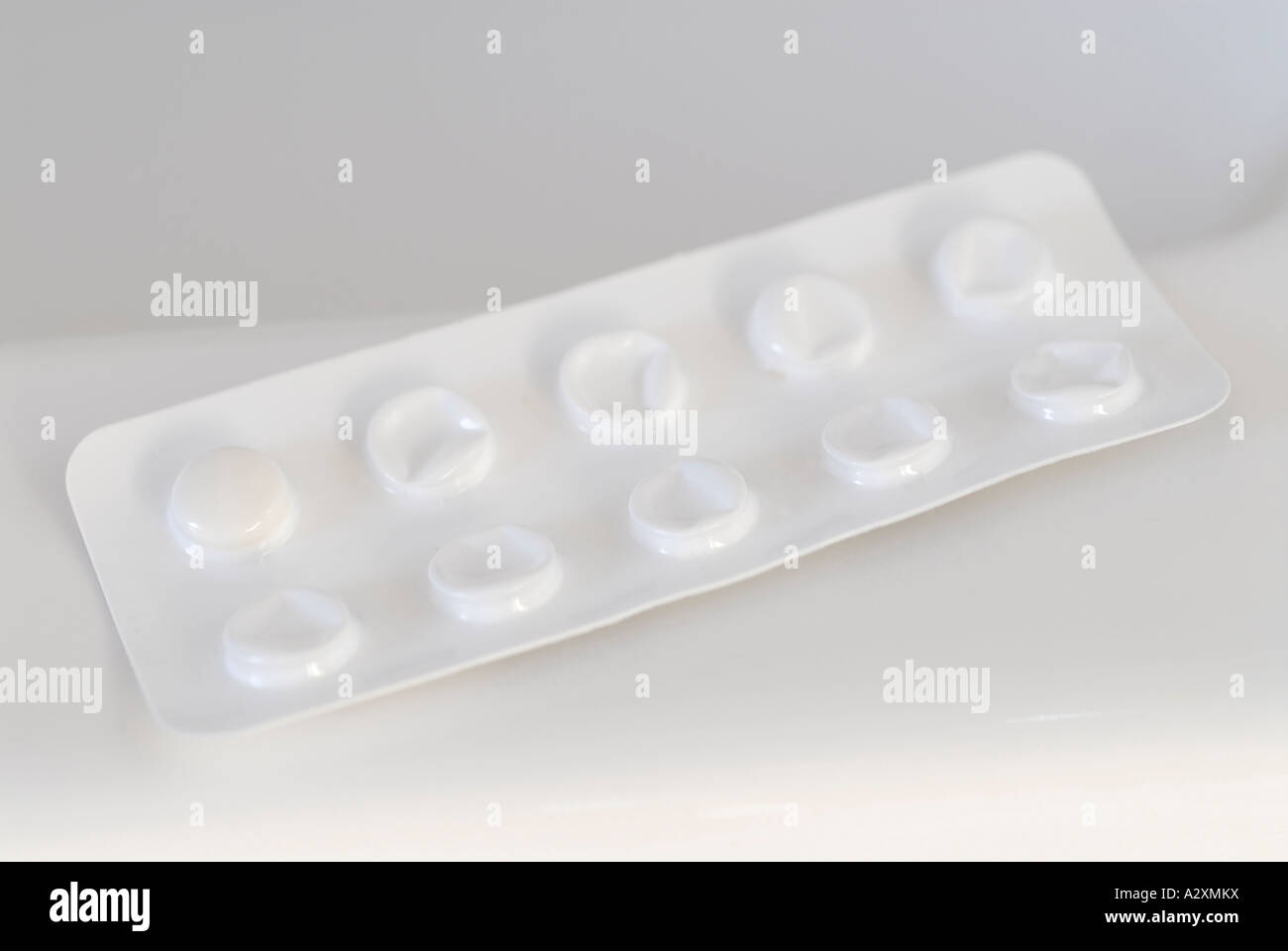 Tablets in the packing Stock Photo - Alamy