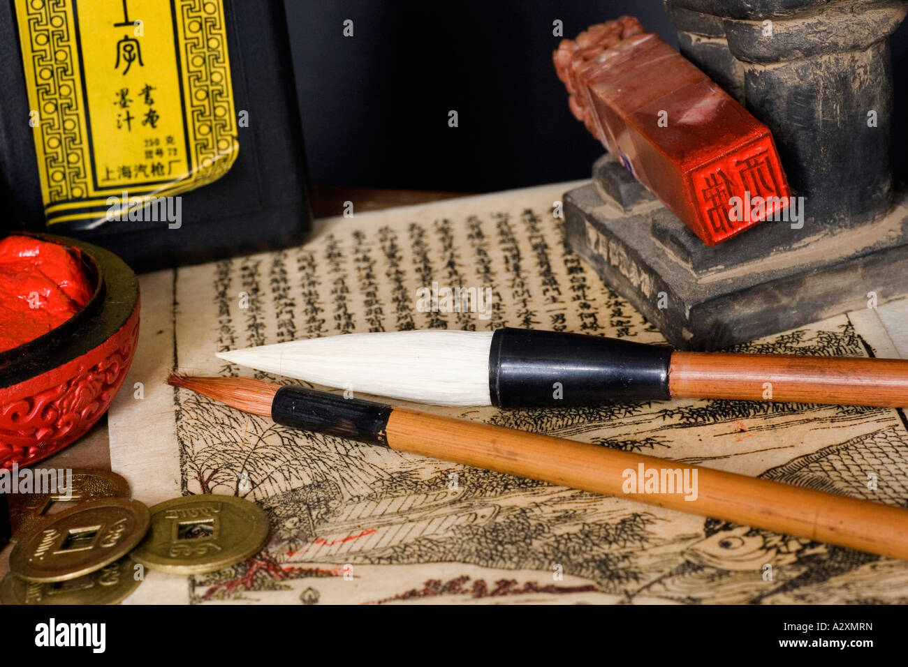 Chinese still life Stock Photo - Alamy