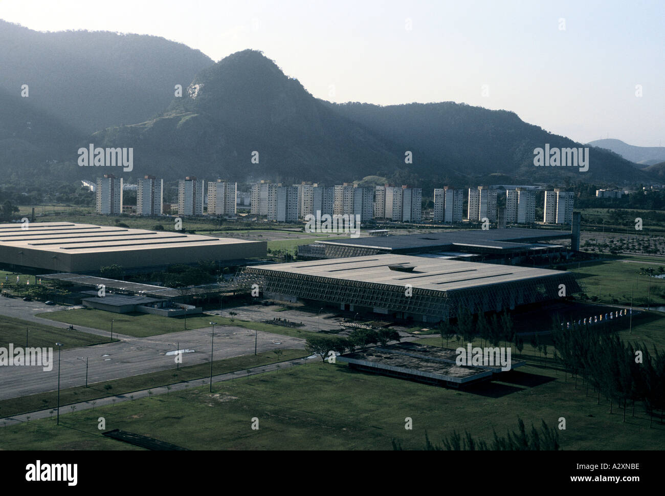 rio de janeiro pio s conference center 1991 Stock Photo - Alamy