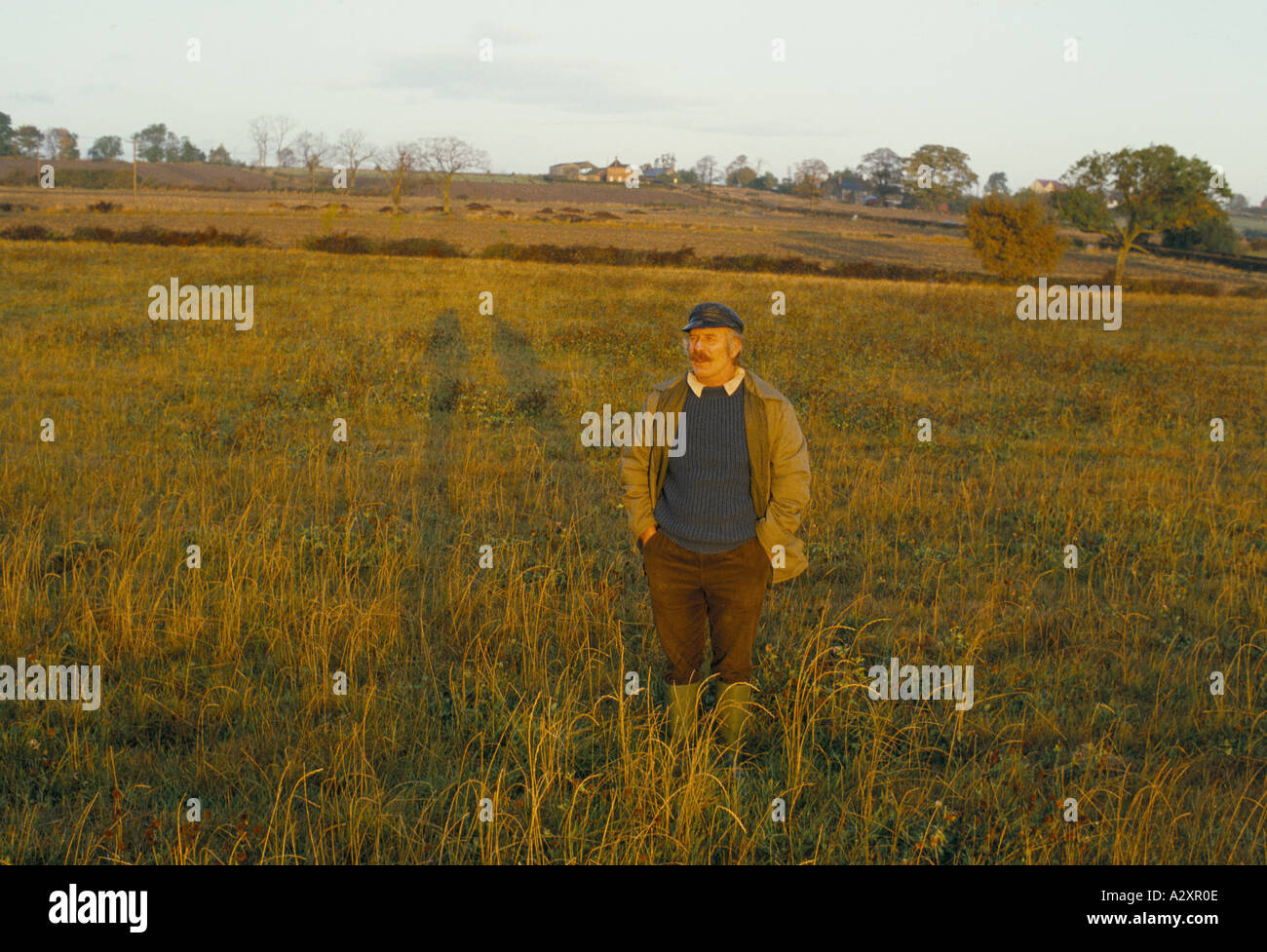 A resident of Stretton, stands where equipment contaminated with dioxin ...