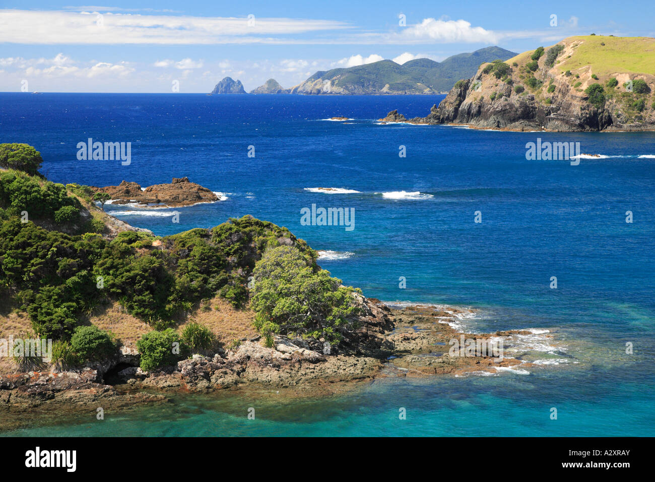 Bay of Islands New Zealand North Island Stock Photo - Alamy
