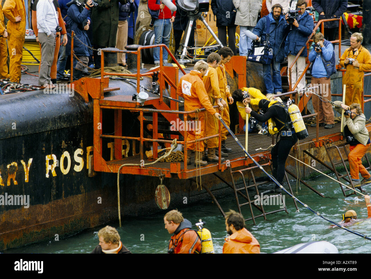 Mary rose prince charles 1982 hi-res stock photography and images - Alamy