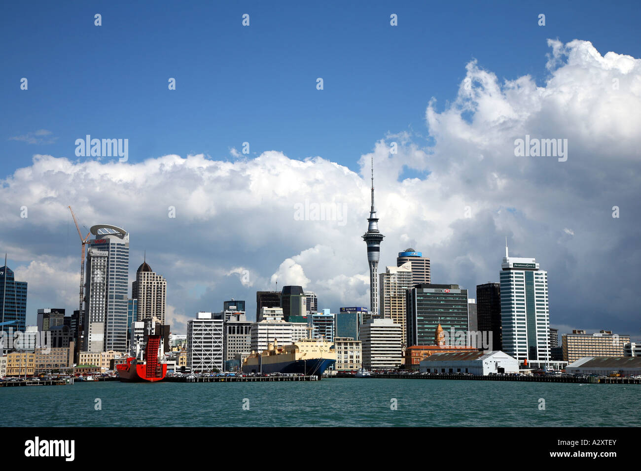 New zealand aukland building city hi-res stock photography and images ...