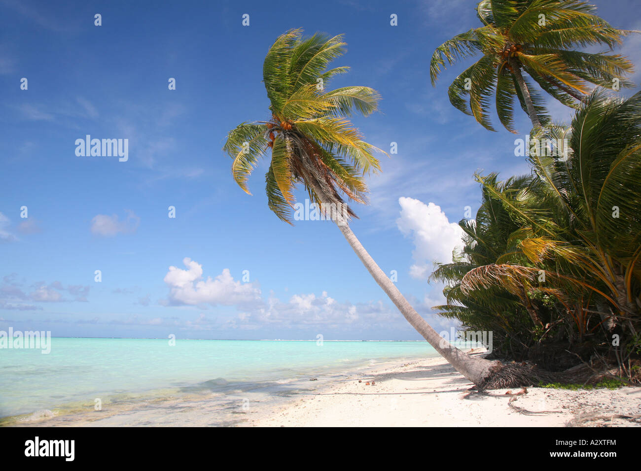 Maupiti Island motu and lagoon French Polynesia Pacific society islands Stock Photo - Alamy