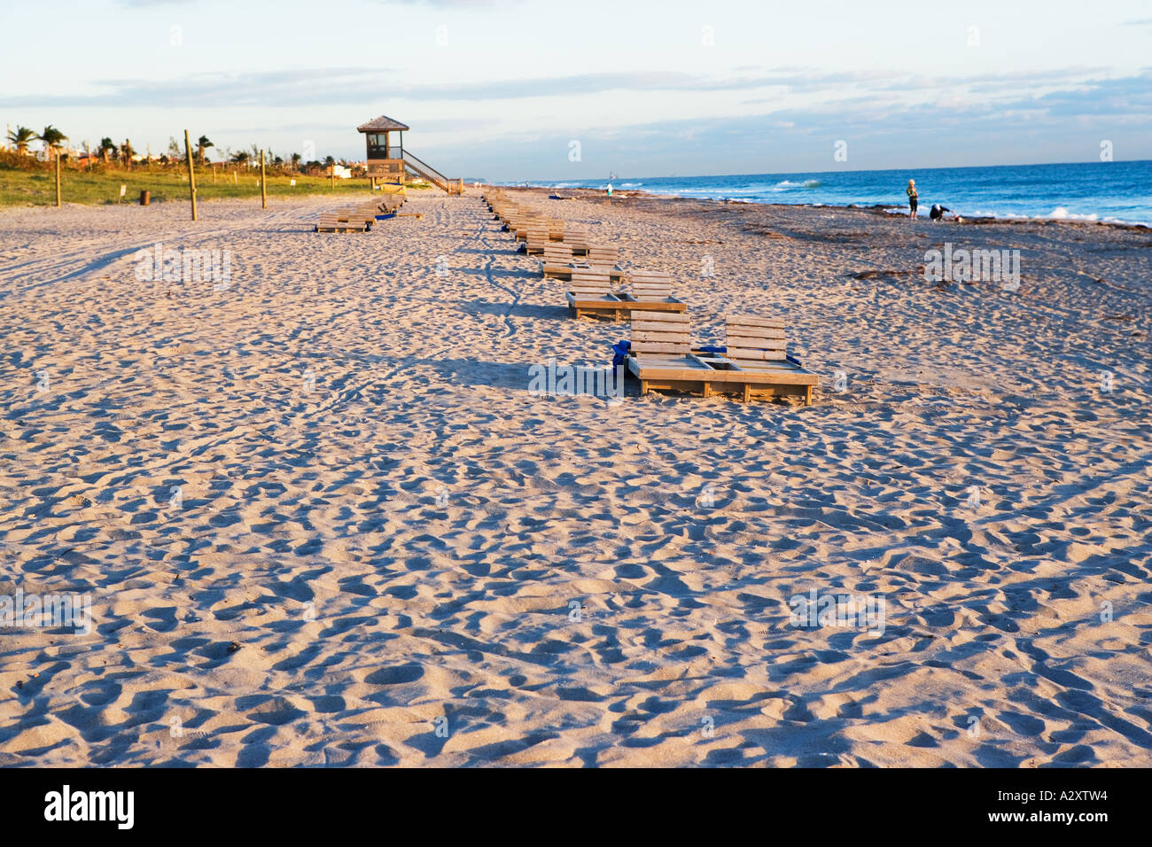 FORIDA BEACH SCENE Stock Photo - Alamy