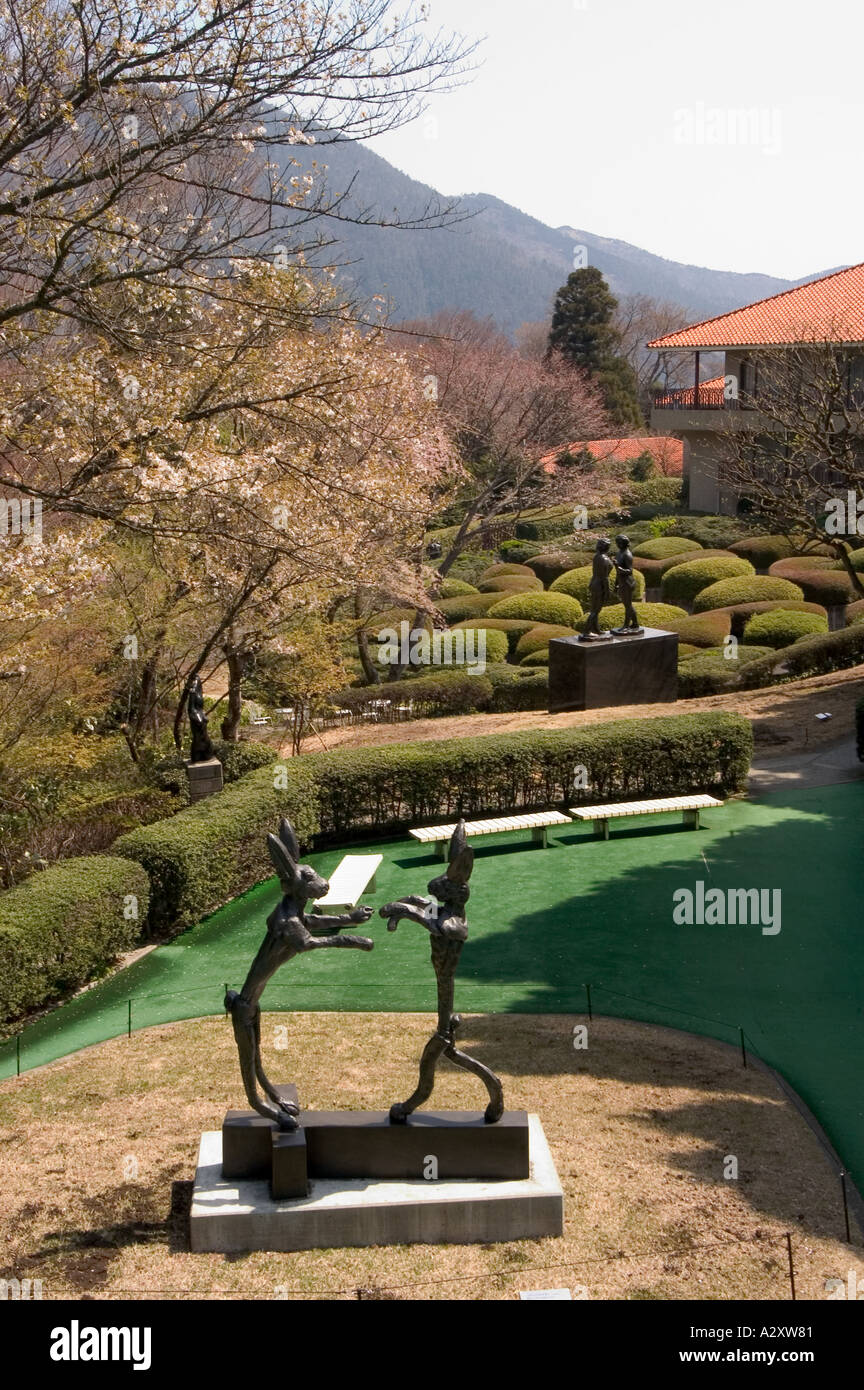 sculpture park The Hakone Open Air Museum Hakone Japan Stock Photo - Alamy